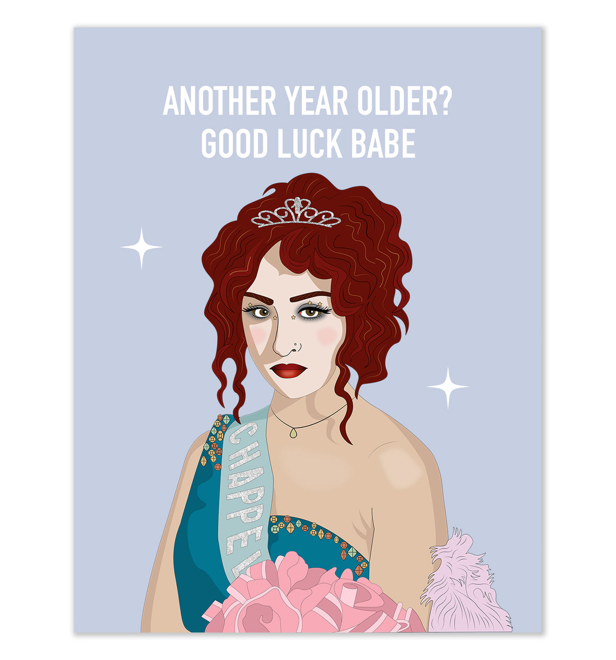 Chappell Roan Good Luck Babe Card – Poppermost Prints