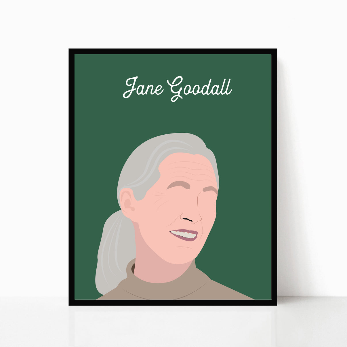 Jane Goodall Print – Poppermost Prints