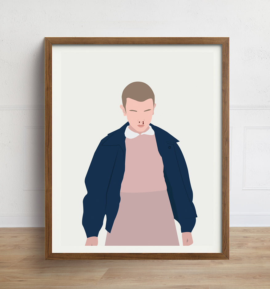 Stranger Things Eleven Poster – Poppermost Prints