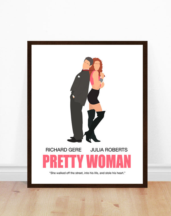 Pretty Woman Minimalist Poster – Poppermost Prints